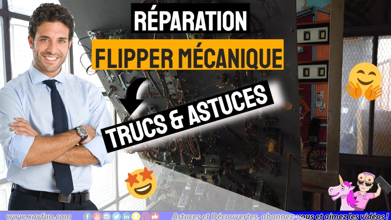 RéPARATION FLIPPER MéCANIQUE : démontage et principes de base - YouTube