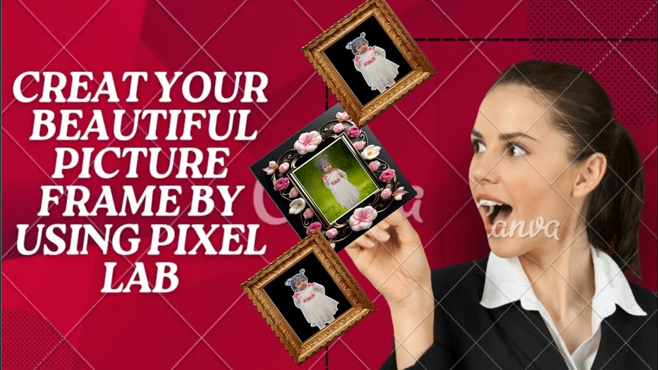 creat beautiful picture with frame|| remove bg - YouTube