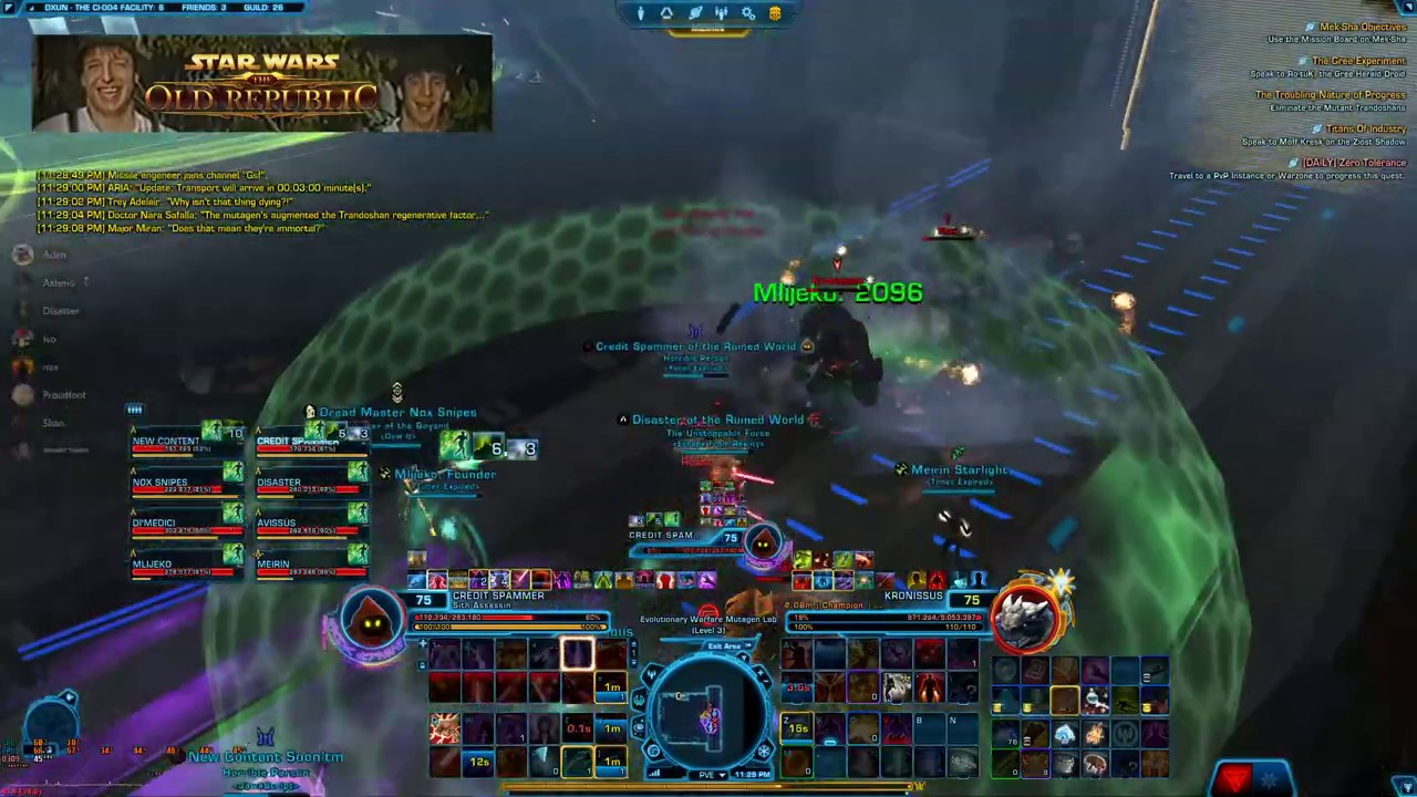 SWTOR: Dxun HM: The Pain Train (Assassin Tank PoV) - YouTube