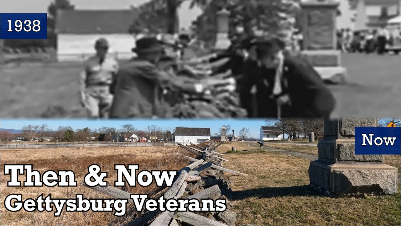The 1938 Gettysburg Reunion | Civil War Then & Now - YouTube