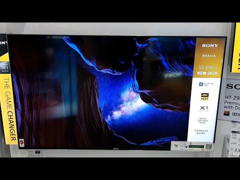 Sony 55" X90H 4K Ultra HD Android TV (2020) - YouTube