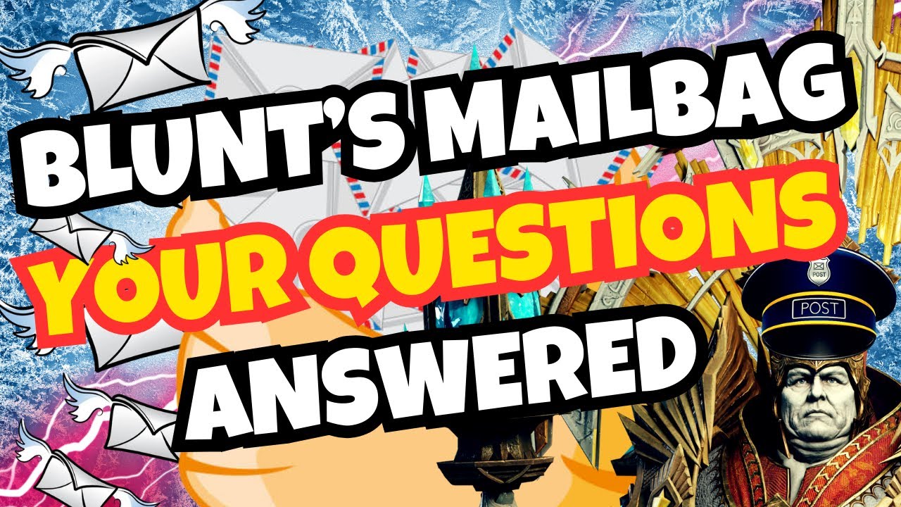 BLUNT'S MAILBAG!!!! YOUR Questions Answered!! Demon Soldiers, BP + MORE ...