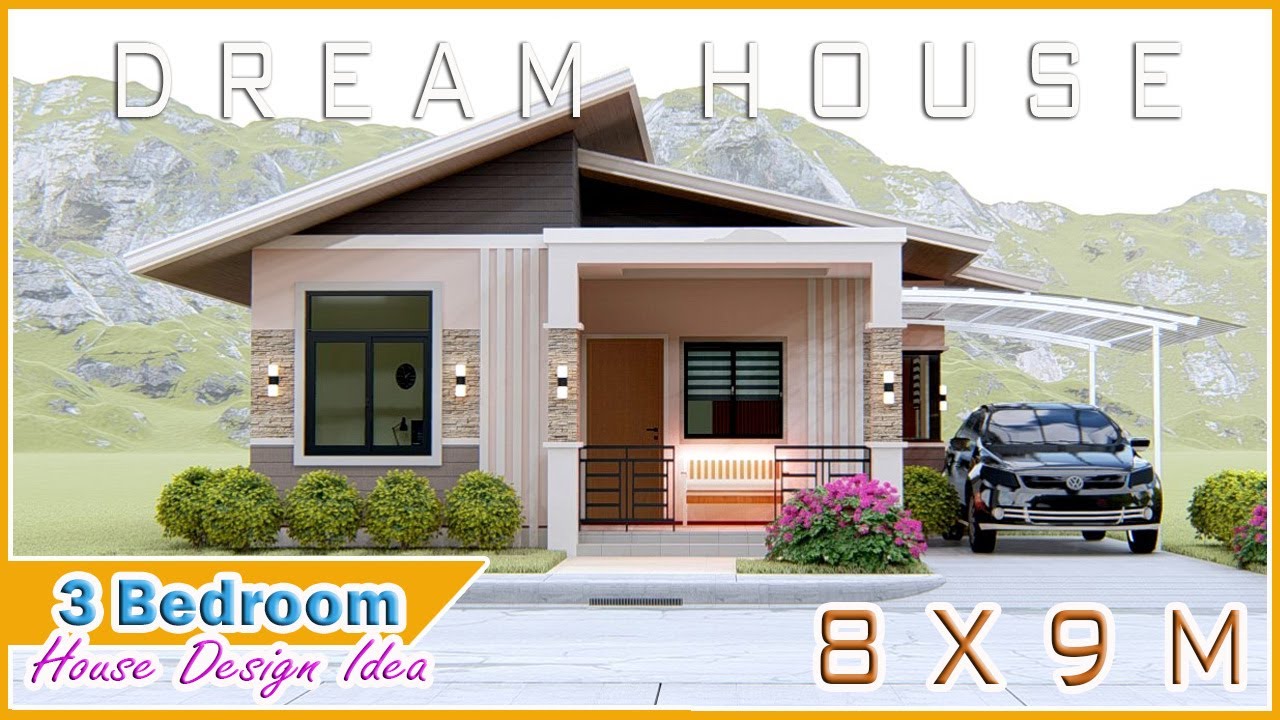 Type 3 Bedrooms Bungalow House Plan 3 Bedrooms Floor Plan ID 13414