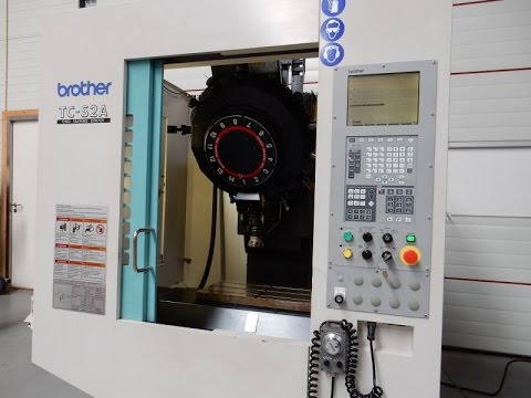 VMC Brother, type TC-S2A, year 2008 for sale - YouTube