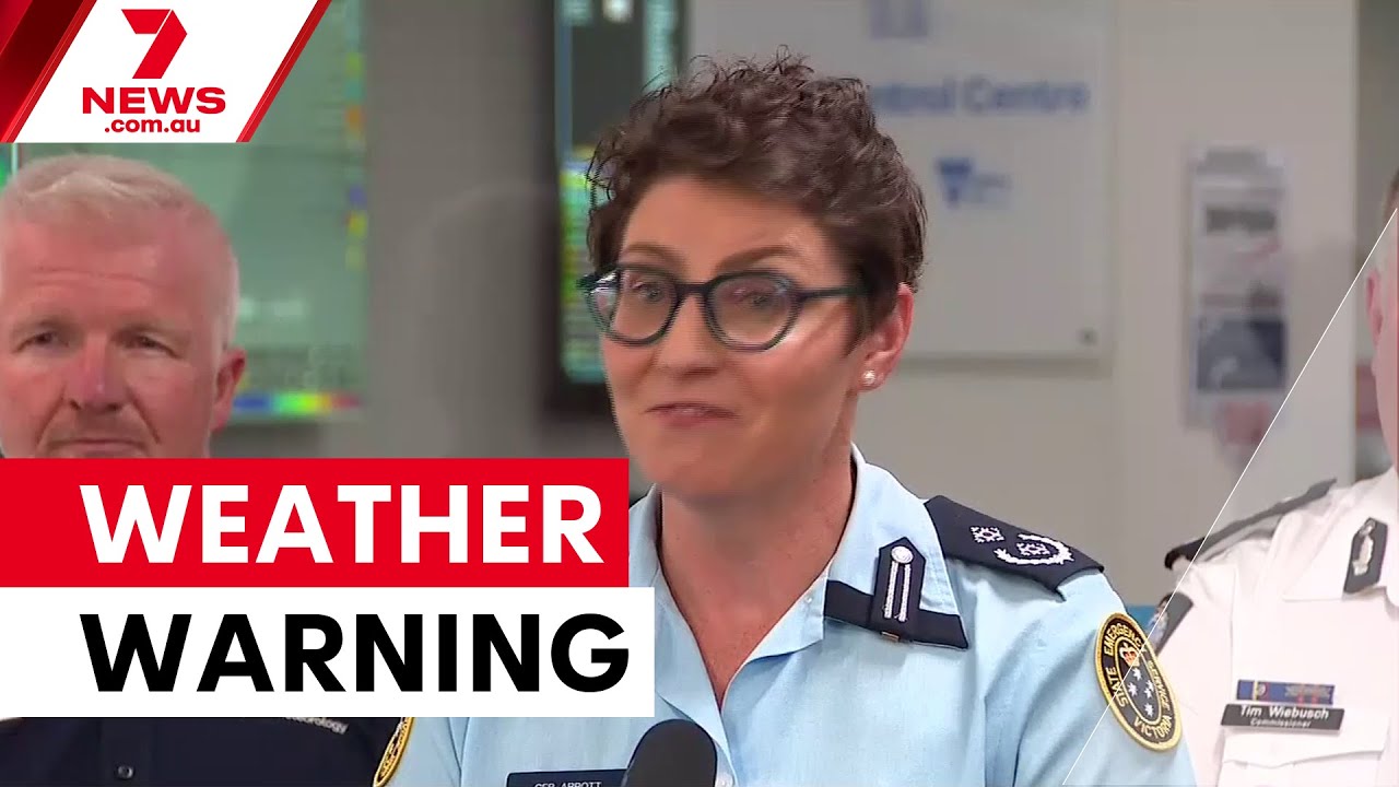 Severe weather warning issued for Victoria | 7NEWS - YouTube