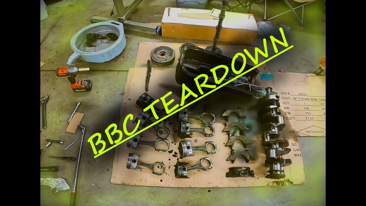 Tearing Down ANOTHER Hurt Big Block Chevy! - YouTube