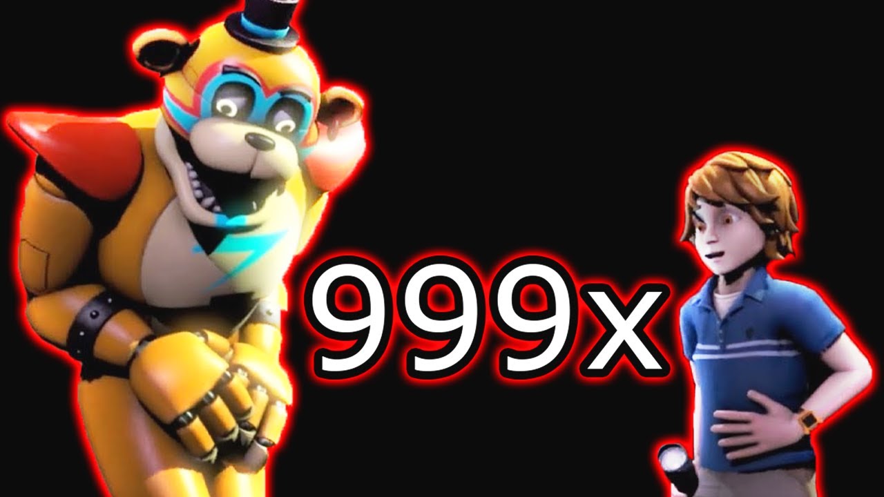 Aghh My Faz Balls 999x speed animation meme FNAF SECURITY BREACH - YouTube