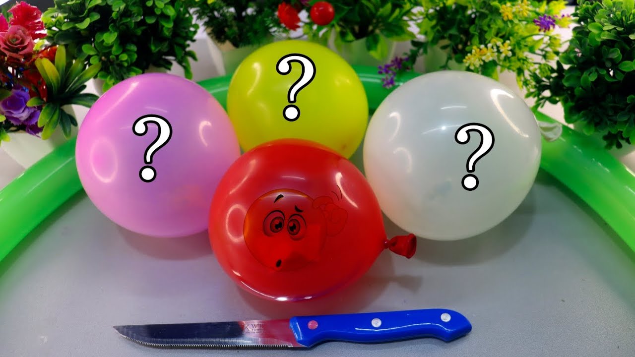 Satisfying Balloon Popping ASMR | Surprises Inside 🎁 Relaxing ASMR ...