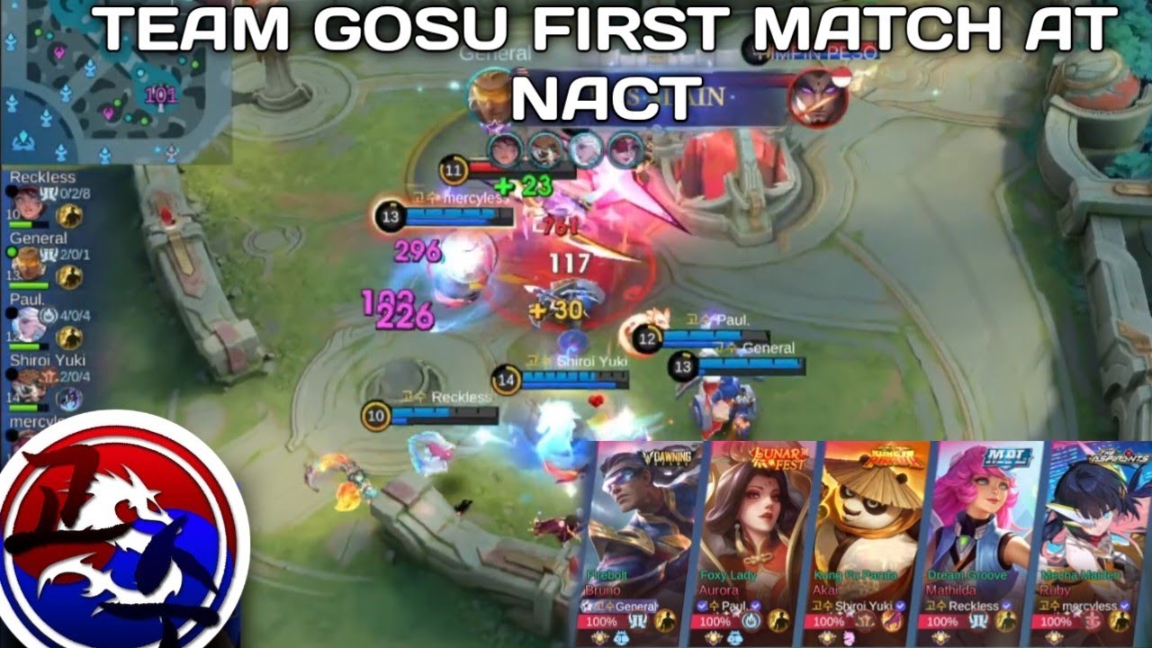 TEAM GOSU FIRST MATCH. CAN TEAM GOSU MAKE TO THE TOP ROUNDS!! - YouTube