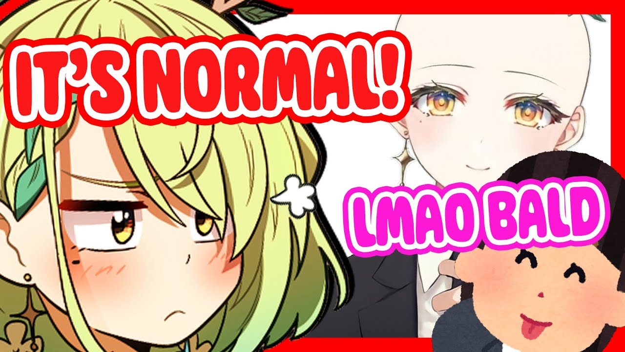 Fauna Is 𝘽𝙖𝙡𝙙𝙞𝙣𝙜 IRL (this is so sad)【Ceres Fauna / HololiveEN】 - YouTube