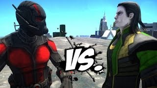 SPIDER-MAN VS ANT-MAN - EPIC BATTLE - YouTube