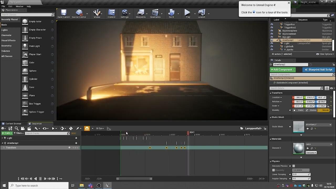 Level Sequencer in Unreal Engine 1 - YouTube