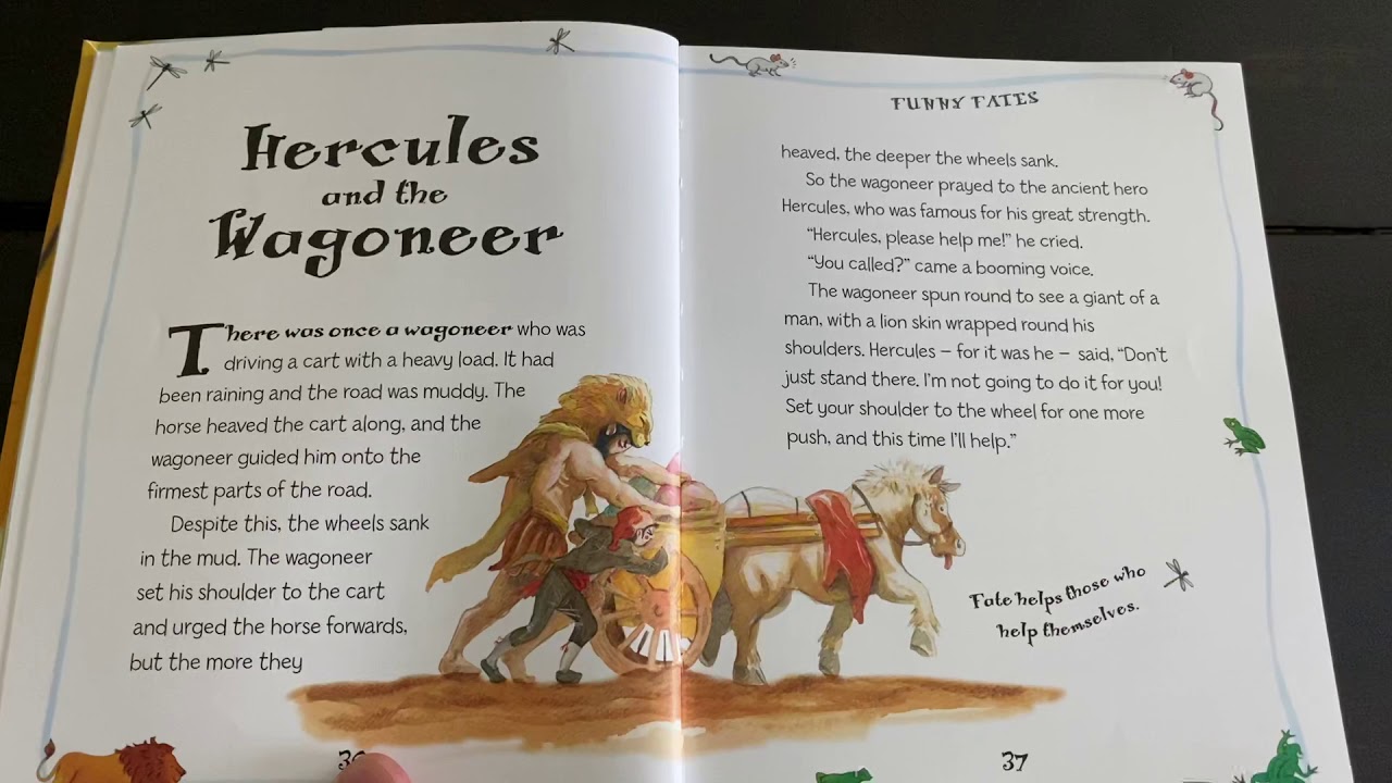 Aesop’s Fable: Hercules and the Waggoner - YouTube