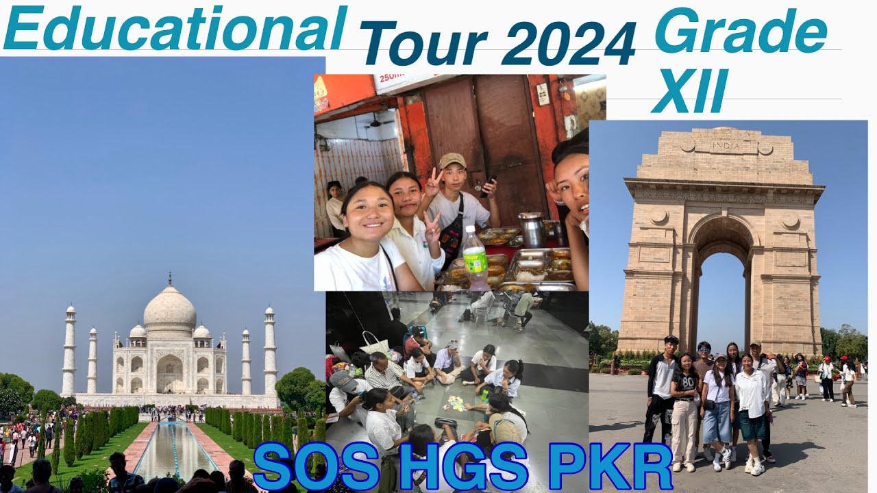 Educational Tour (2024) Grade XII SOS HGS PKR - YouTube