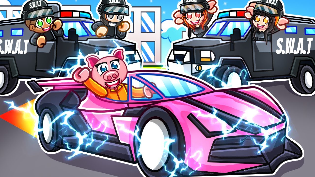 VĚZEŇ SPEEDRUNNER vs SWAT HUNTEŘI v Robloxu... - YouTube