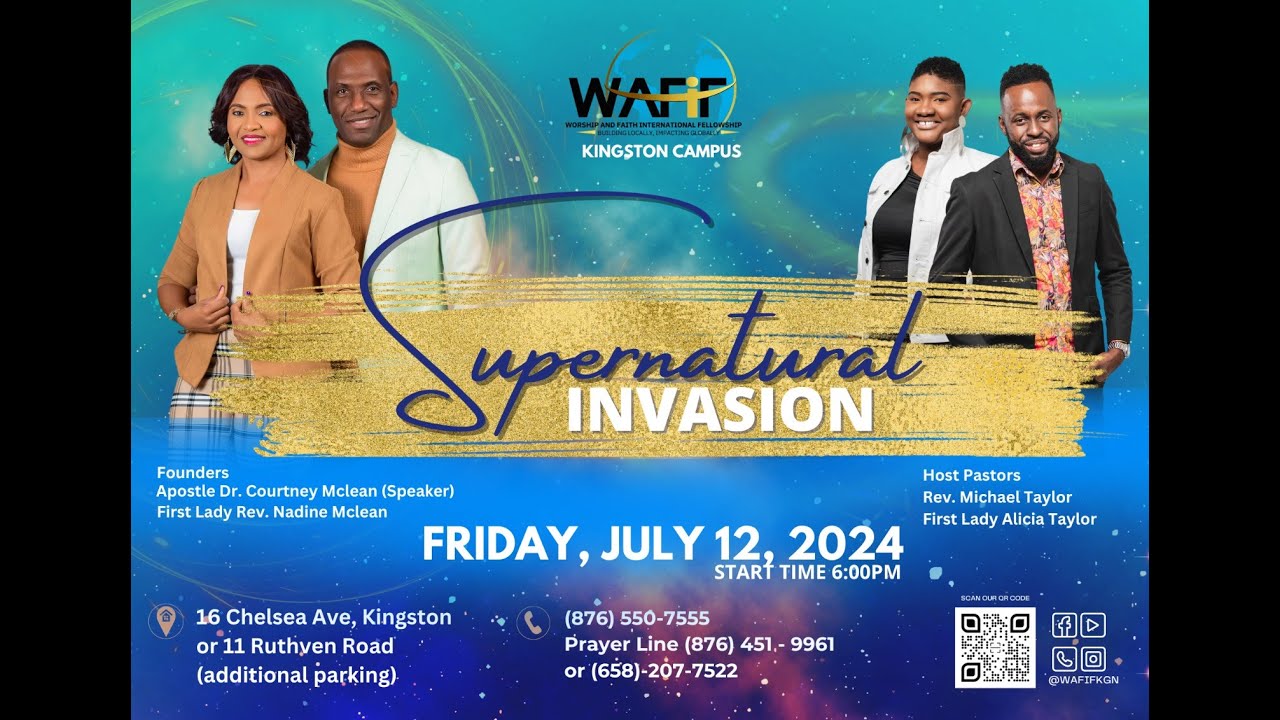 Welcome to Super Natural Invasion Kingston : Friday, July 12, 2024 ...