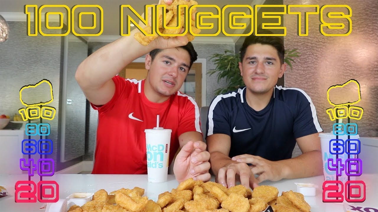 100 NUGGET CHALLENGE FAIL | Twin vs Twin - YouTube