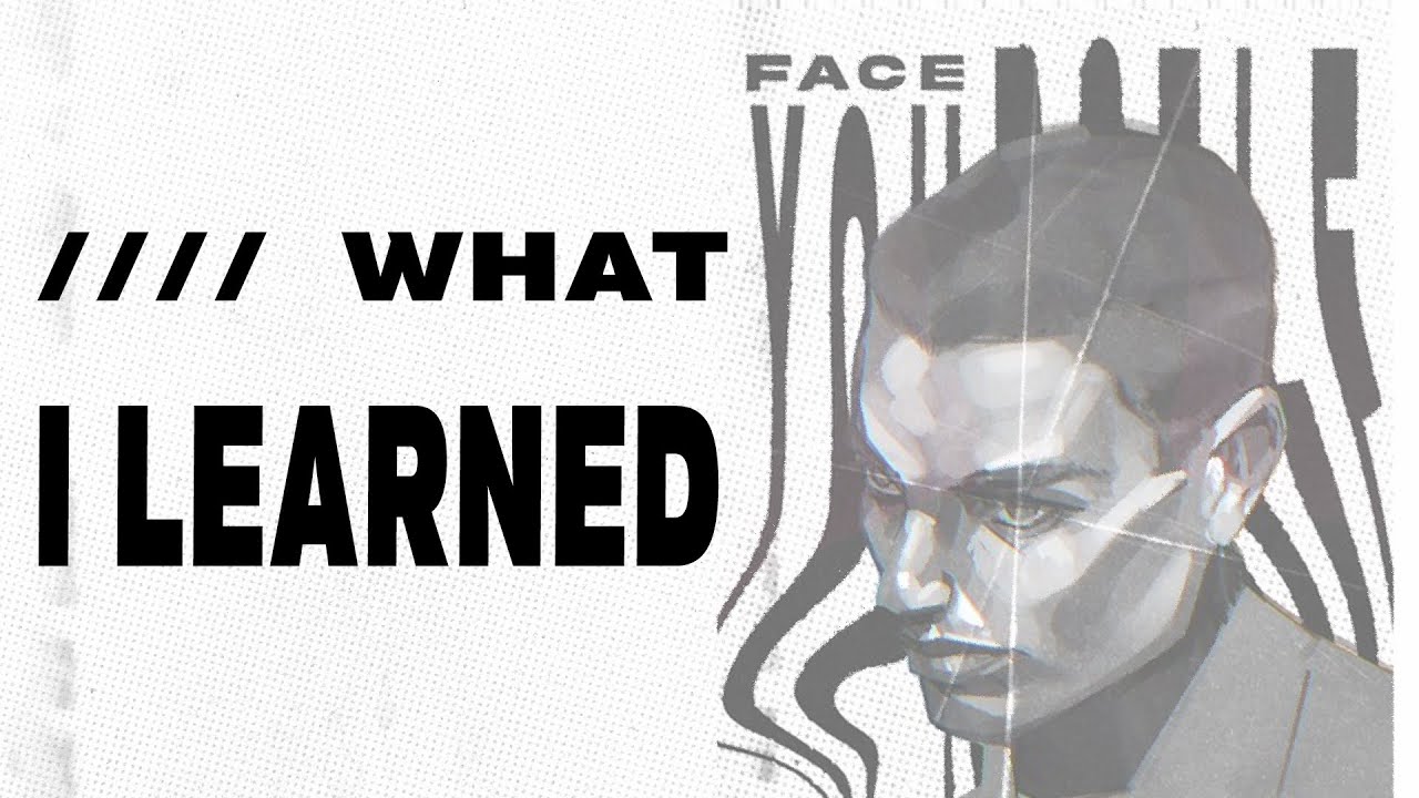 What I Learned After Failing To Draw Faces Each Day - YouTube