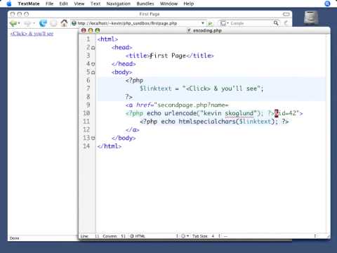 10 04 htmlencode - YouTube