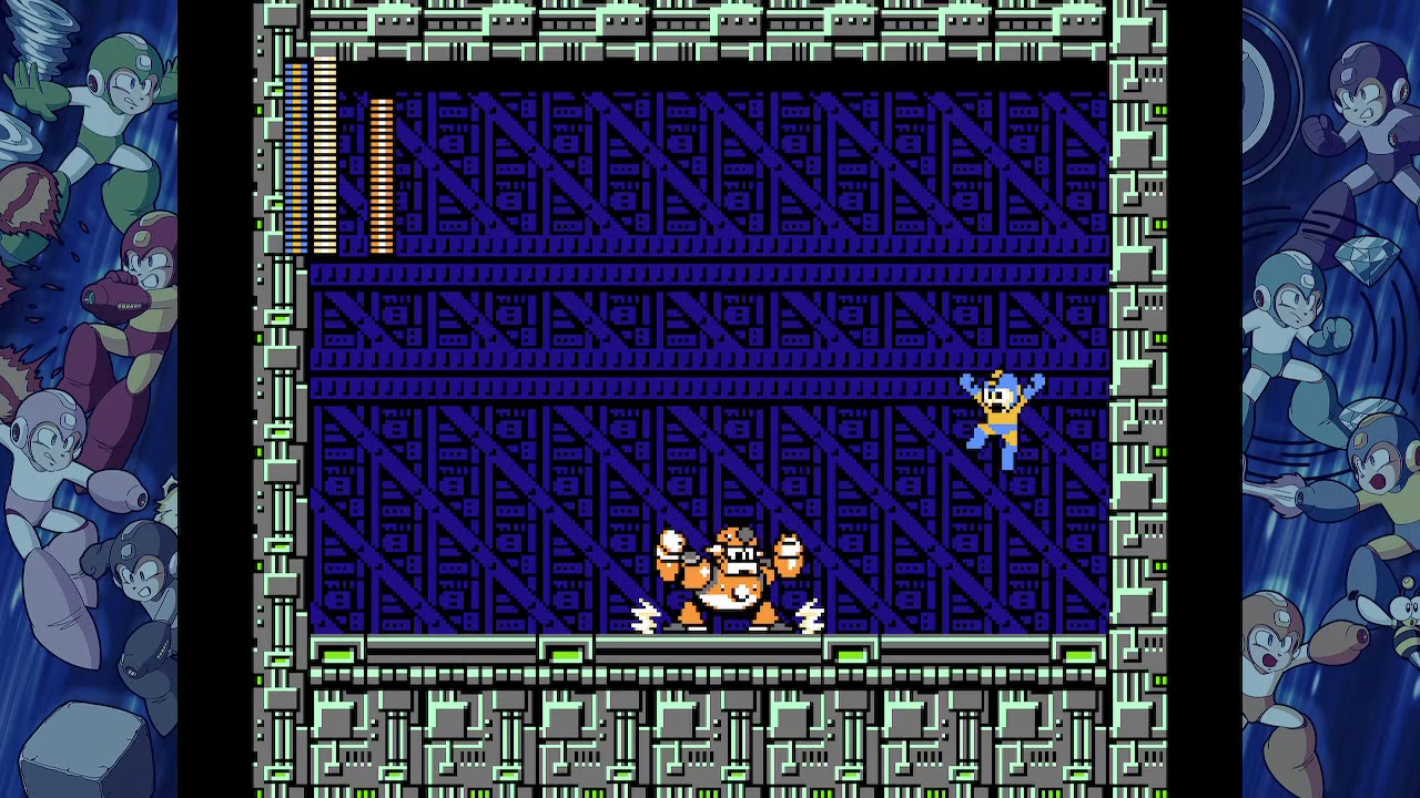 Beating Concrete Man with no damage in Mega Man 9 - YouTube