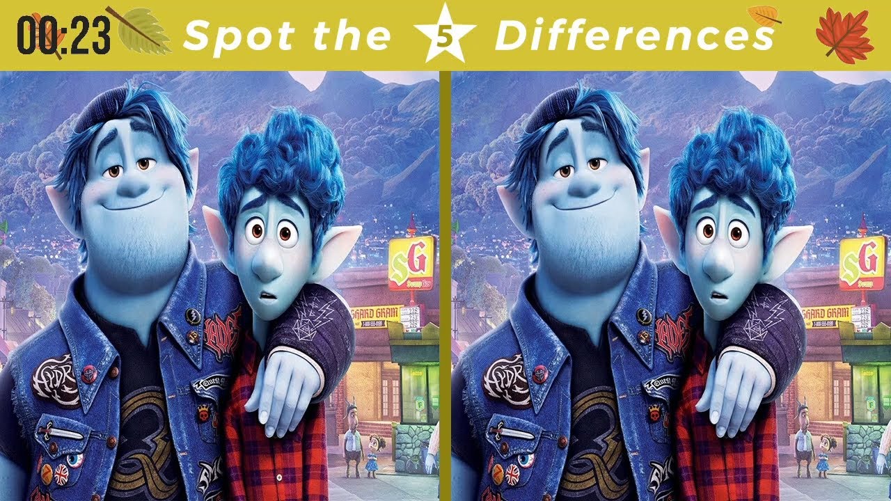 Spot the difference #380 | Movie Fiesta - Onward - YouTube