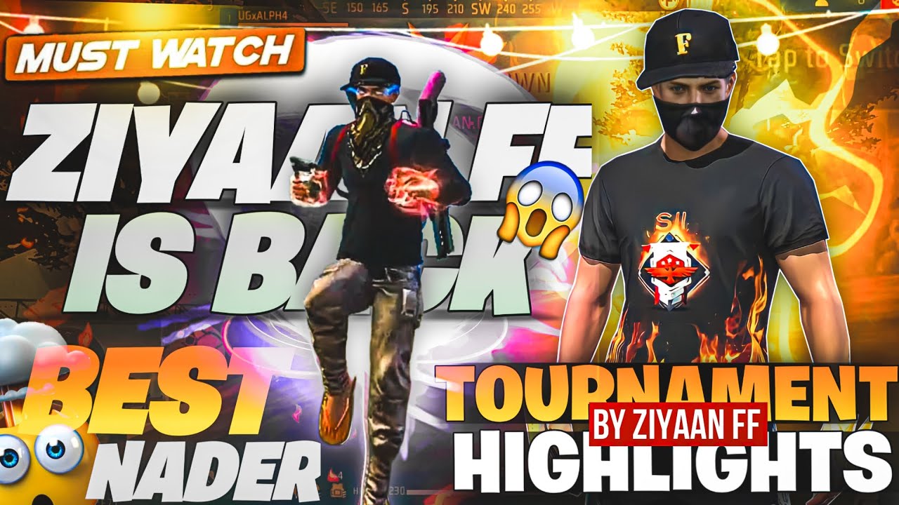 Ziyaan FF Is Back 😱 Free Fire Tournament Highlights 🏆 By Ziyaan Ff ️ ...