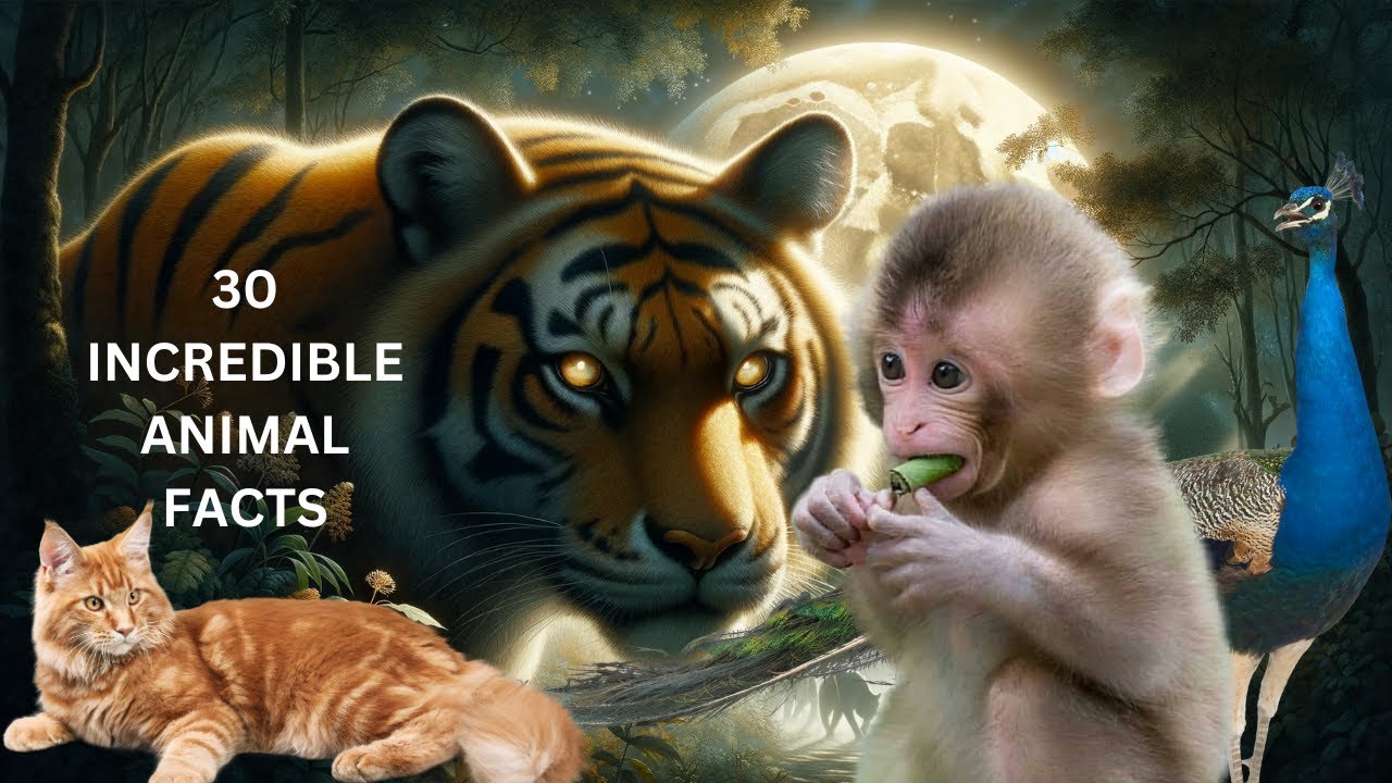30 Incredible Animal Facts you May Not Know - YouTube