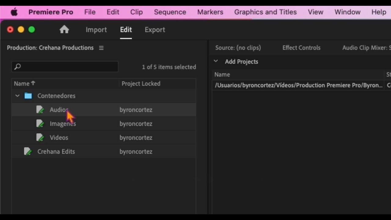 Production⎪Parte 1⎪Premiere Pro⎪Tutorial⎪Tip⎪Truco - YouTube