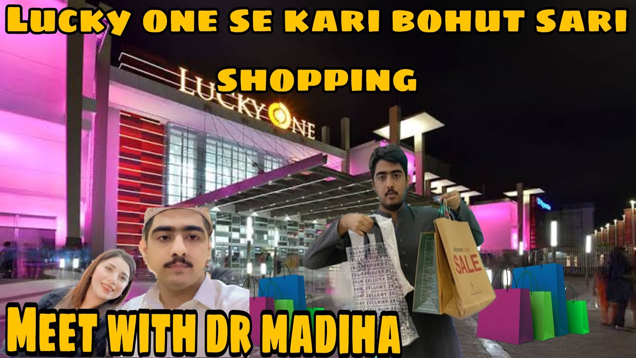 Eid Shopping done 🛍️ ️ | Meet With Dr Madiha At Lucky One Mall 😍 | Hamza Rajput Vlogs - YouTube