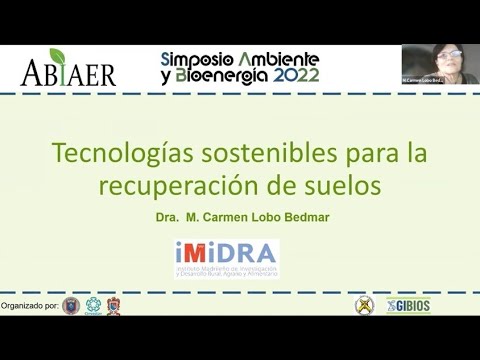 Día 2 Dra. Ma. del Carmen Lobo Bedmar, Tecnologías sostenibles para la ...