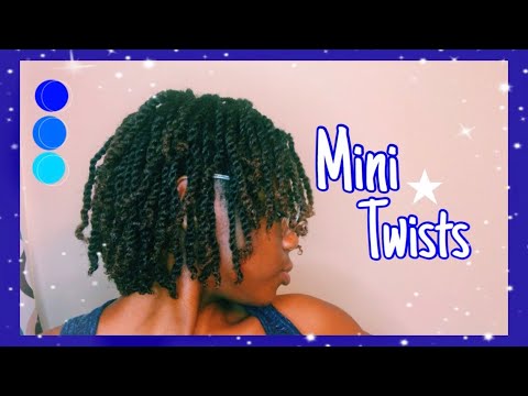 GOOD PRODUCTS TO USE ON 4C HAIR FOR Mini Twists | Trin Kay - YouTube
