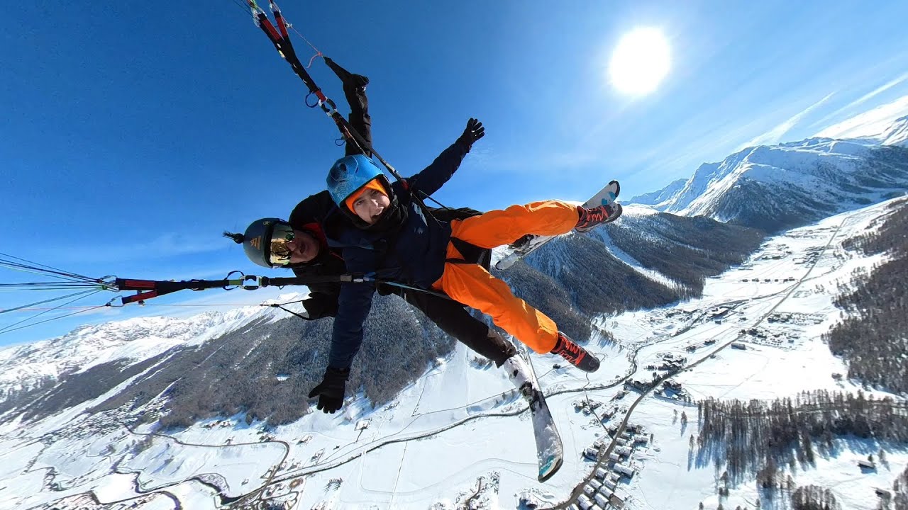 Luke Bonello - Paragliding Livigno - YouTube