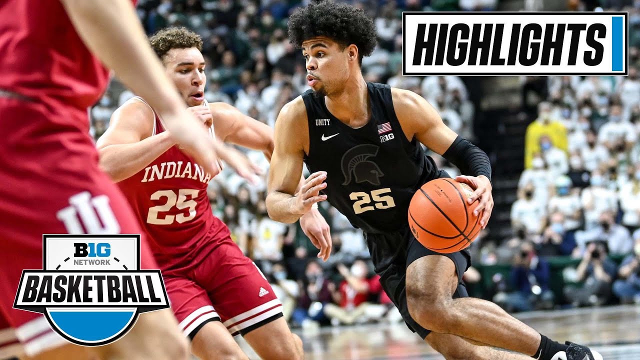 Indiana at Michigan State | Extended Highlights | Big Ten Men's ...