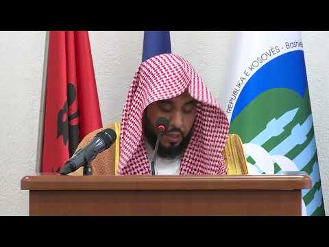 Ligjërata e imamit të Qabës në Prishtinë - YouTube