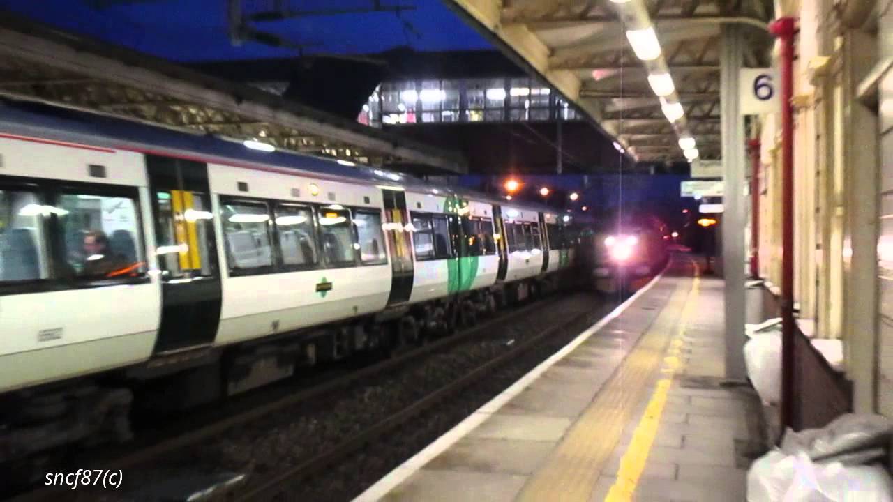 EUROPHOENIX Class 37 with Class 375 passes at Harrow & Wealdstone - YouTube