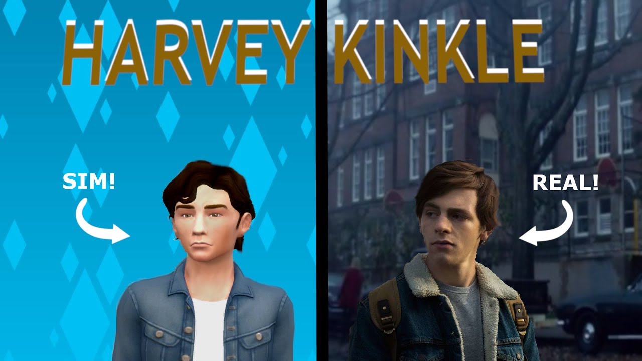 HARVEY KINKLE/ROSS LYNCH | Sims 4 Create-A-Sim - YouTube