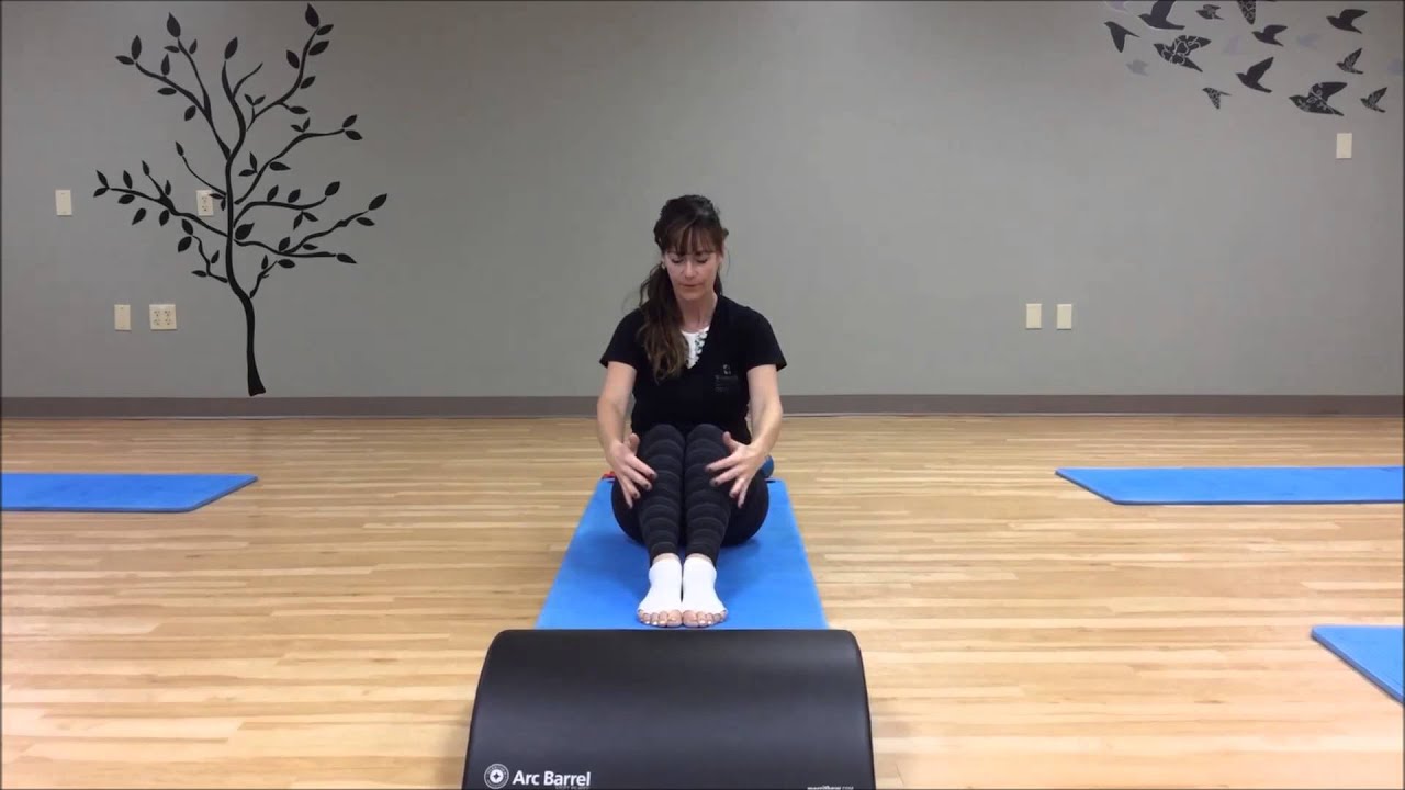 Half roll back with obliques - YouTube