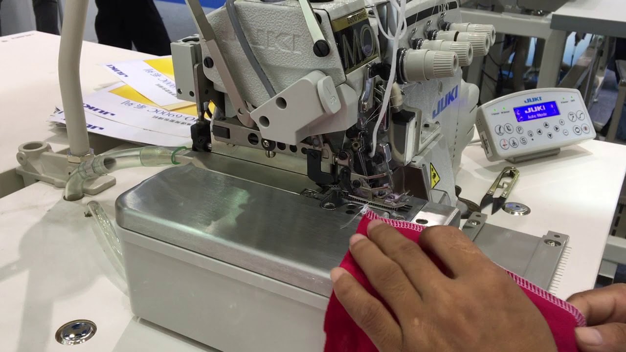 Juki Speicial Overlock machine with 3 sensor - Maý vắt sổ Juki điện tử ...