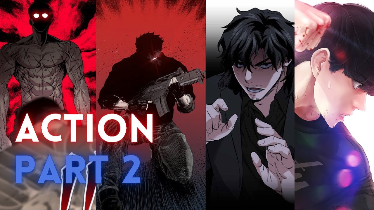 Manhwa Action, Brawl & School Fight Recommendation [Part2] - YouTube