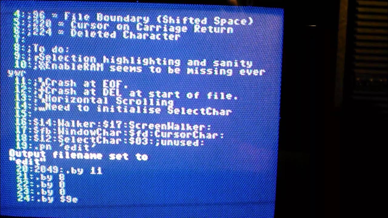 My 6502/6510 assembler in C64 BASIC - YouTube