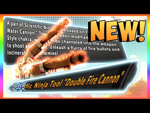 NEW WEAPON!!! The Double Fire Cannon| Naruto To Boruto Shinobi Striker ...
