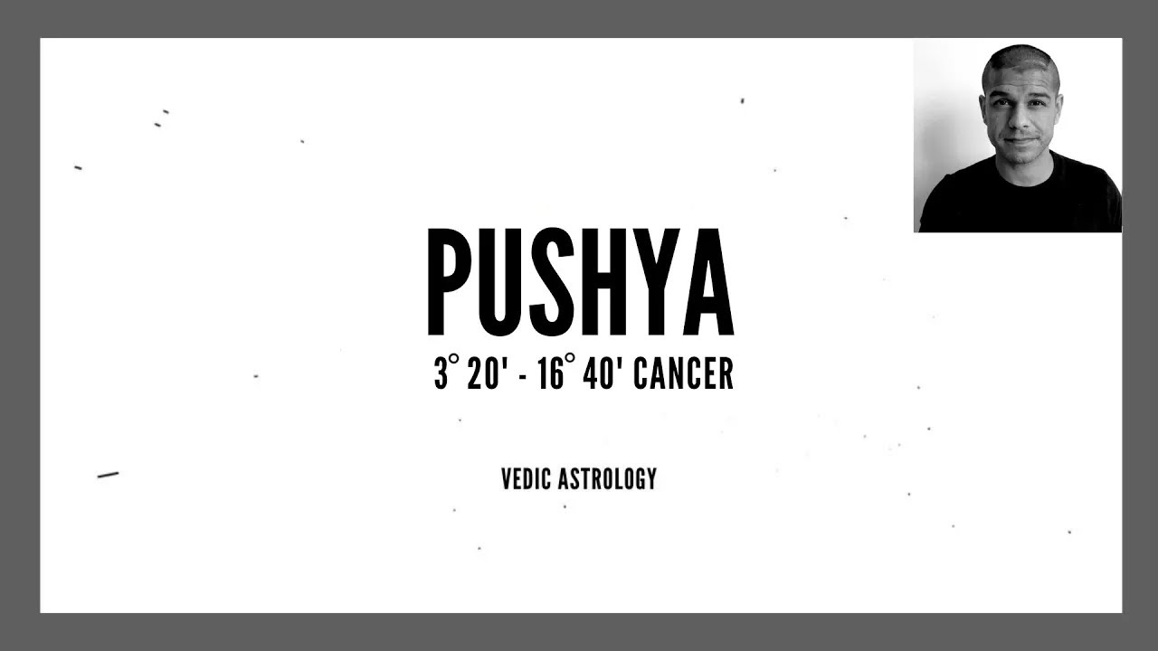 8. Lord Brihaspati & Pushya Nakshatra + Planets in Pushya - YouTube