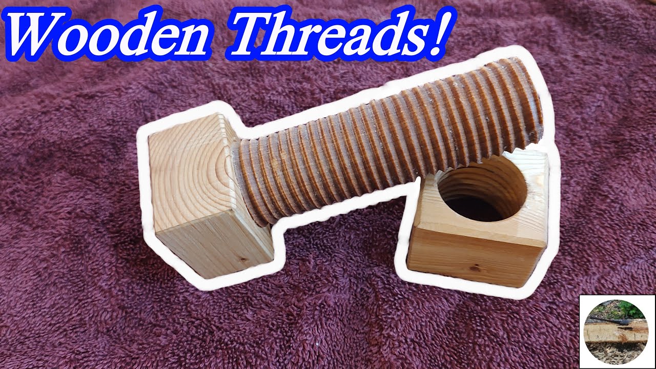 We made Wooden Threads! - YouTube