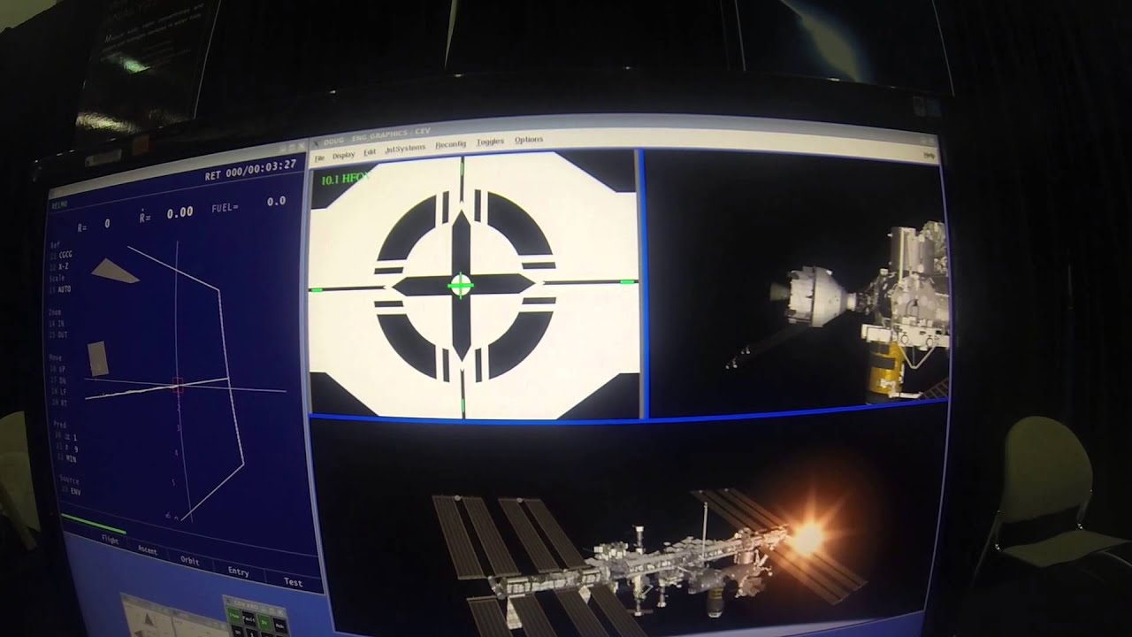 International Space Station Docking Simulator Pumps and Pipes Houston ...