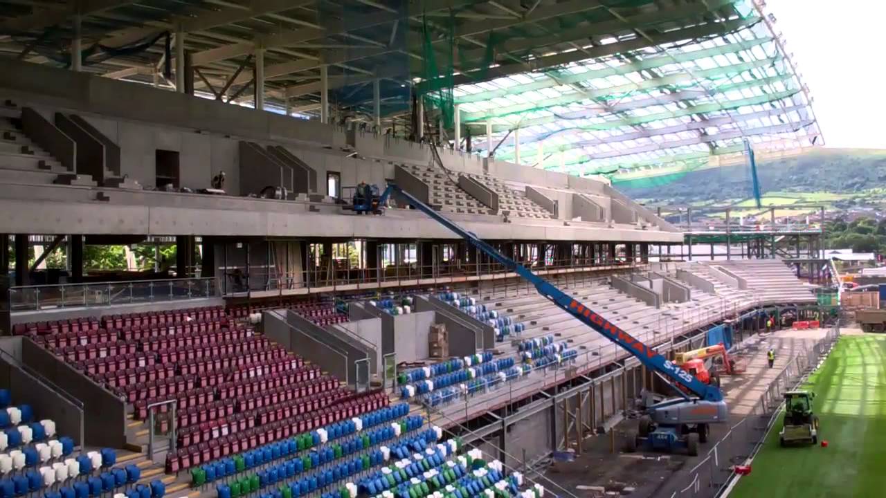 National Stadium Redevelopment Week 64 - YouTube
