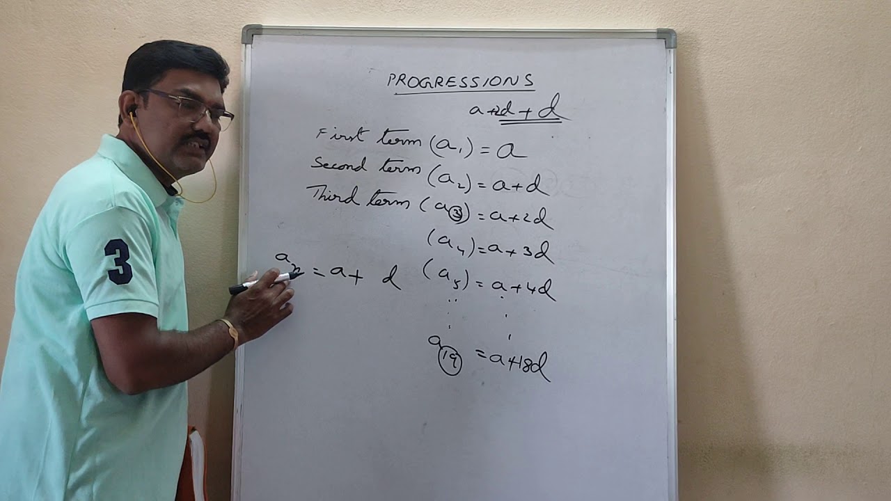 Introduction to progressions for class 10th - YouTube