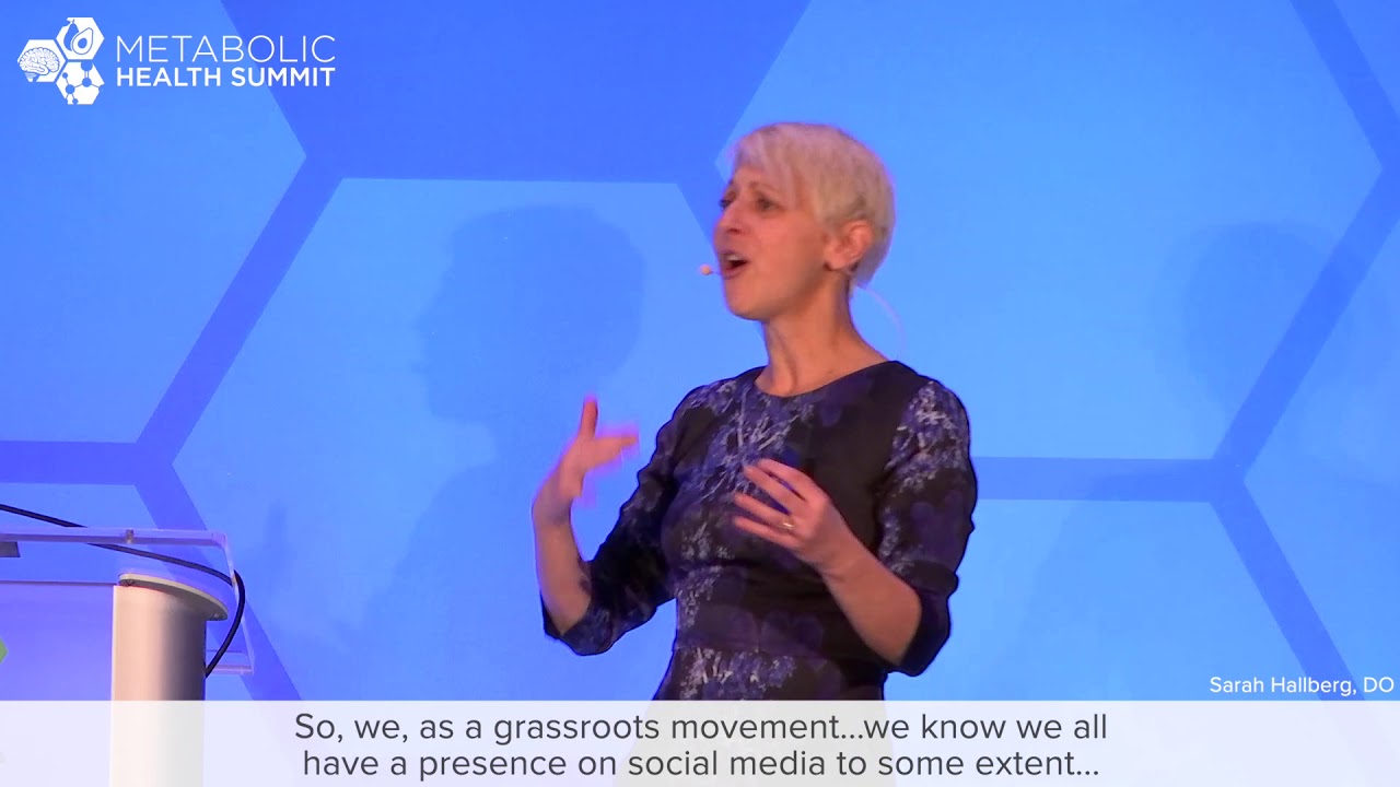 Dr. Sarah Hallberg: Deprescription with Low Carb Nutrition - YouTube