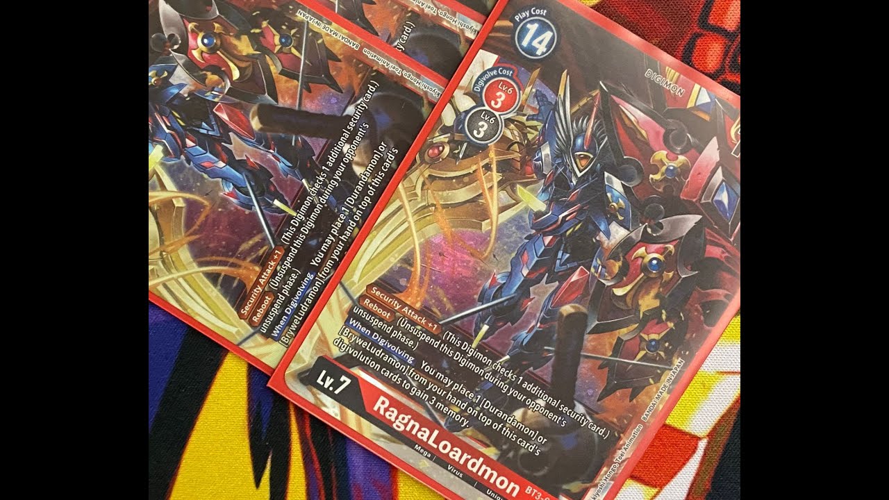 Deck Competitivo de RagnaLordmon | Formato BT04 | Digimon TCG - YouTube