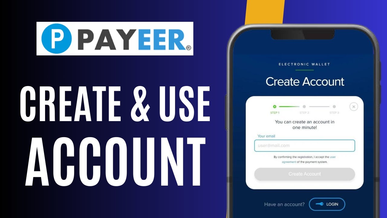 How to create Payeer account | Create and use Payeer account - YouTube