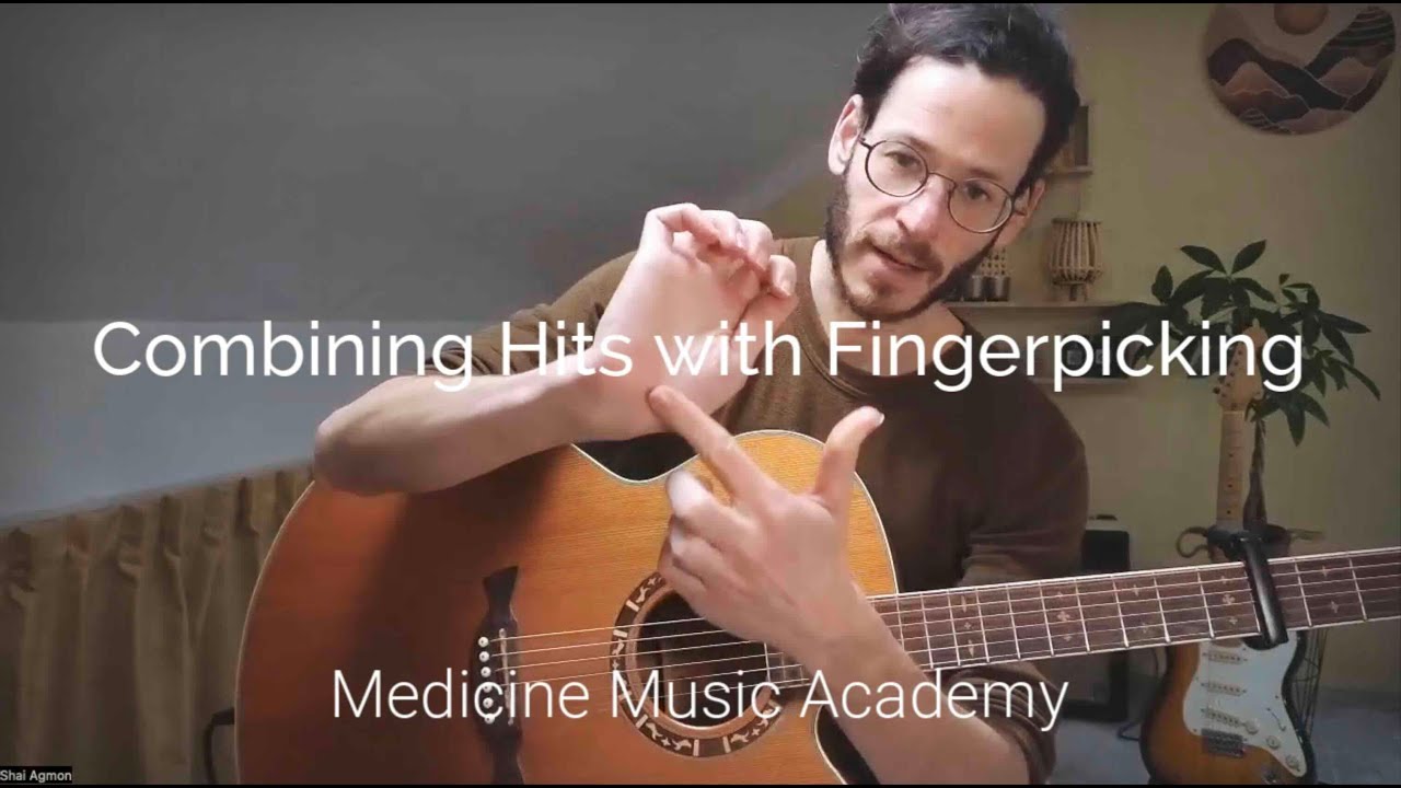 Beginner Guitar Tutorial | Percussive Hits | Combining Hits With ...
